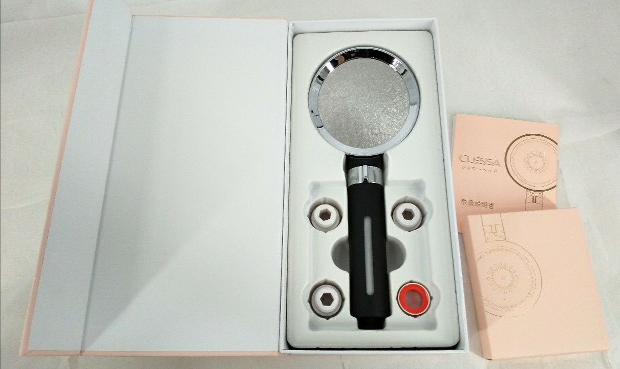 CLESSA シャワーヘッド ブラック 合同会社 ウェルフェア 問屋・仕入れ・卸・卸売の専門【仕入れならNETSEA】