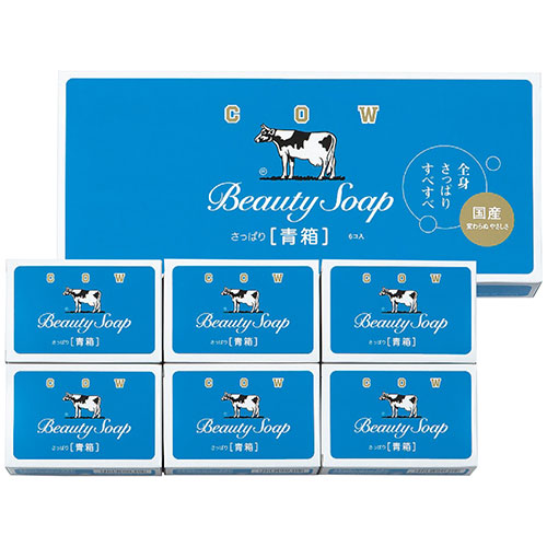牛乳石鹸 青箱6個入 6362-046 株式会社 アッシー 問屋・仕入れ・卸・卸売の専門【仕入れならNETSEA】