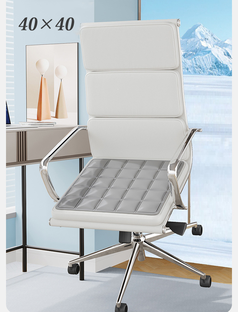 冷感 ひんやり座布団 シート チェアパッド クッション 蒸れない 快適な座り心地 40×40 H＆Z 問屋・仕入れ・卸・卸売の専門【仕入れならNETSEA】