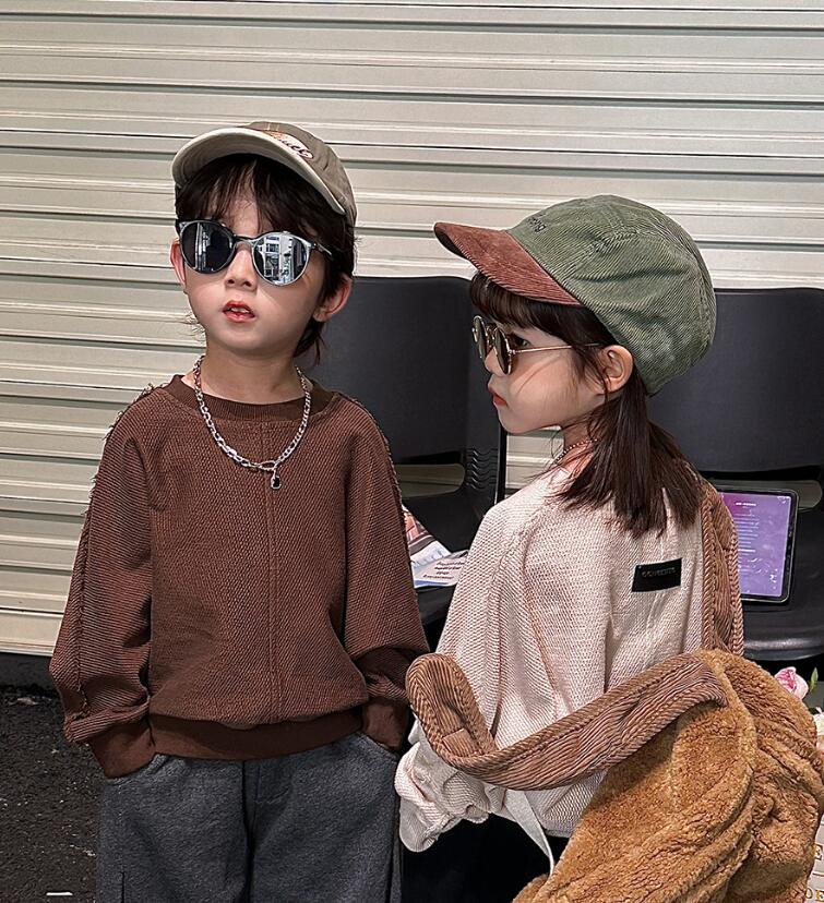 2023★春秋新作★韓国風子供服★スウェット★2色90-150CM BBM 株式会社 問屋・仕入れ・卸・卸売の専門【仕入れならNETSEA】