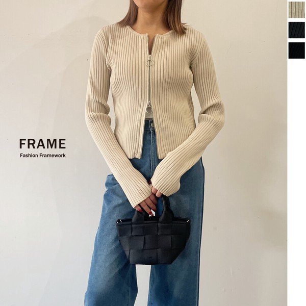 【2023新作】P100 Wジップクルーネックカーディガン 株式会社 ディープサンクス 問屋・仕入れ・卸・卸売の専門【仕入れならNETSEA】