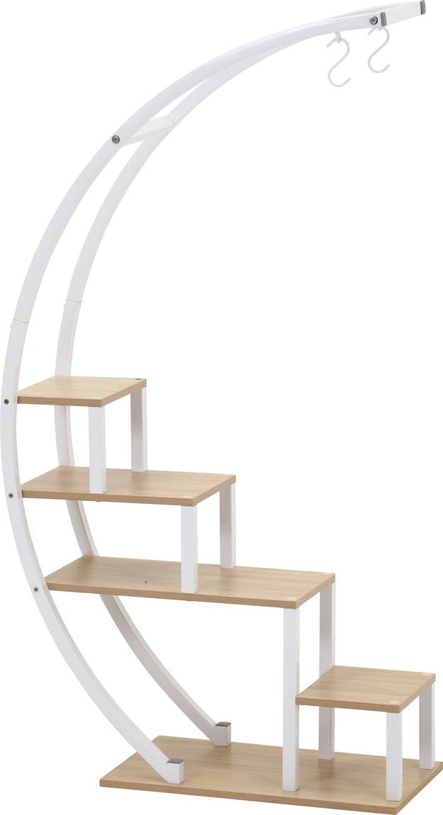 ディスプレイラック アーチ型KD WH | 卸売・ 問屋・仕入れの専門サイト【NETSEA】