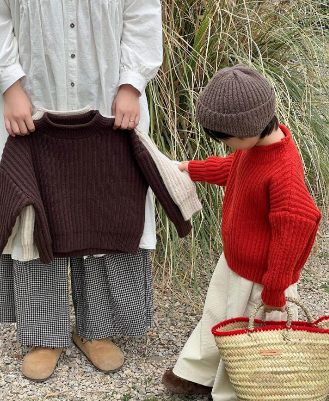 2023★秋冬新作★韓国風子供服★セーター★厚手★3色80-140CM BBM 株式会社 問屋・仕入れ・卸・卸売の専門【仕入れならNETSEA】