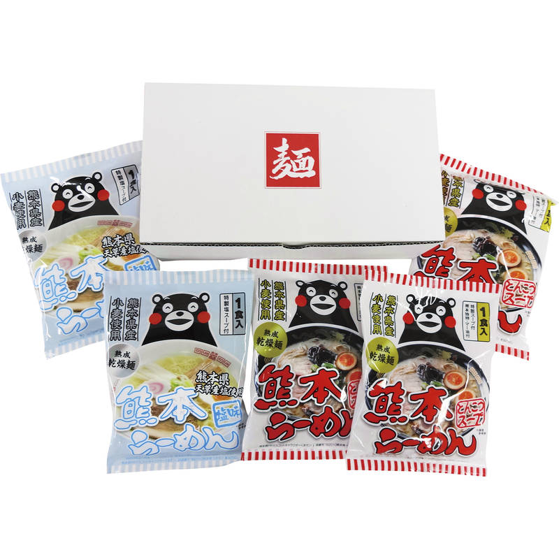 熊本らーめん（くまモンパッケージ）5食 KM-18 株式会社 白菊 | 卸売・ 問屋・仕入れの専門サイト【NETSEA】
