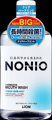 NONIOマウスW クリアハーブミント 1000ml 株式会社 アイオロス 問屋・仕入れ・卸・卸売の専門【仕入れならNETSEA】