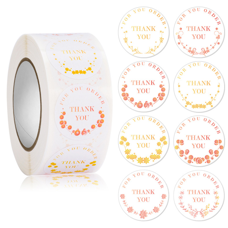 Thank youシール 感謝 幅25ミリ 10巻き約5000枚入り 海外倉庫発送 | 卸売・ 問屋・仕入れの専門サイト【NETSEA】