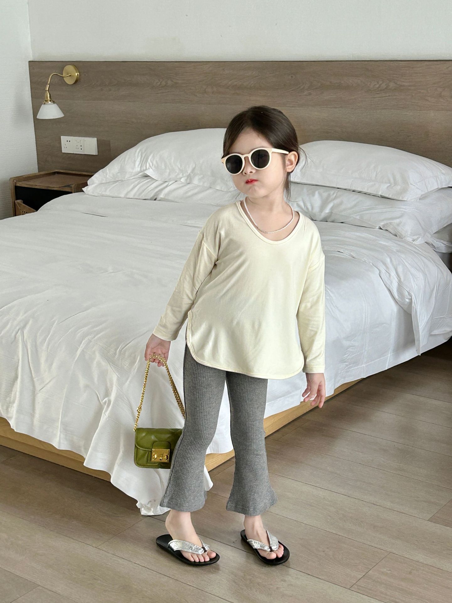 2024新作 韓国子供服 ベビー服 女の子 長袖 トップス 90-140cm 個人事業主 Light of the sea 問屋・仕入れ・卸・卸売の専門【仕入れならNETSEA】