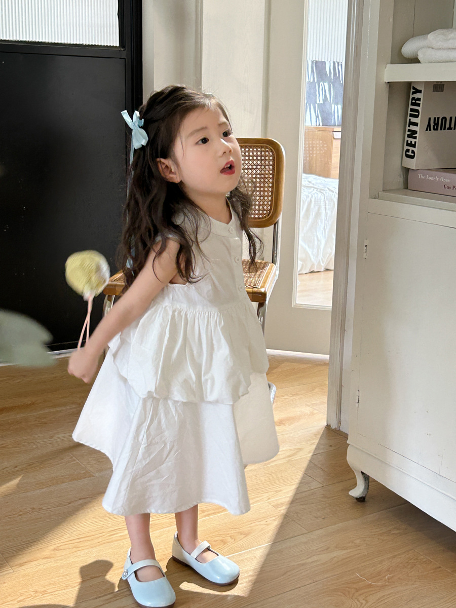 2024春夏新作 韓国風子供服 キッズ服 ベビー服 ノースリーブ ワンピース 2色 | 卸売・ 問屋・仕入れの専門サイト【NETSEA】