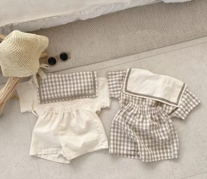 2024新品 子供服 キッズ Tシャツ＆ショートパンツ セットアップ 73-120CM | 卸売・ 問屋・仕入れの専門サイト【NETSEA】