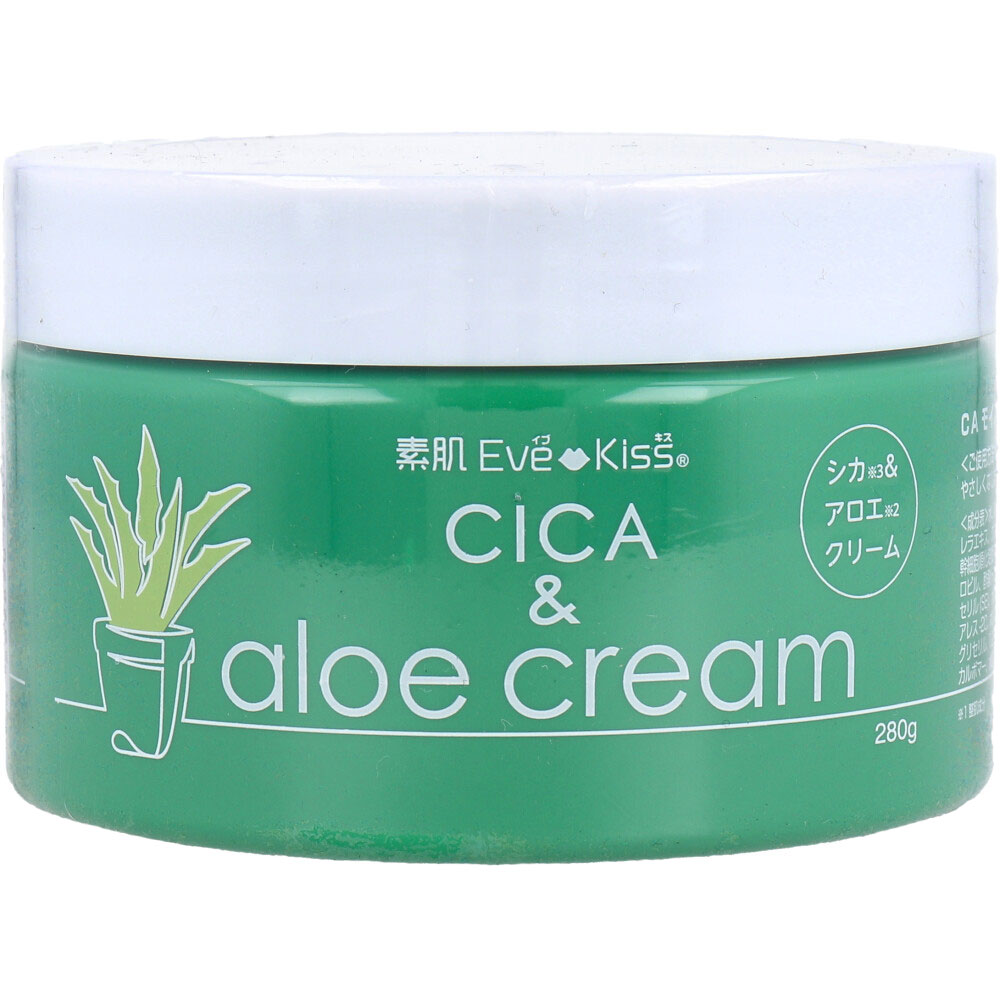 素肌Eve Kiss CICA＆アロエクリーム 280g Drop-カネイシ(株) -顧客直送専門- 問屋・仕入れ・卸・卸売の専門【仕入れならNETSEA】