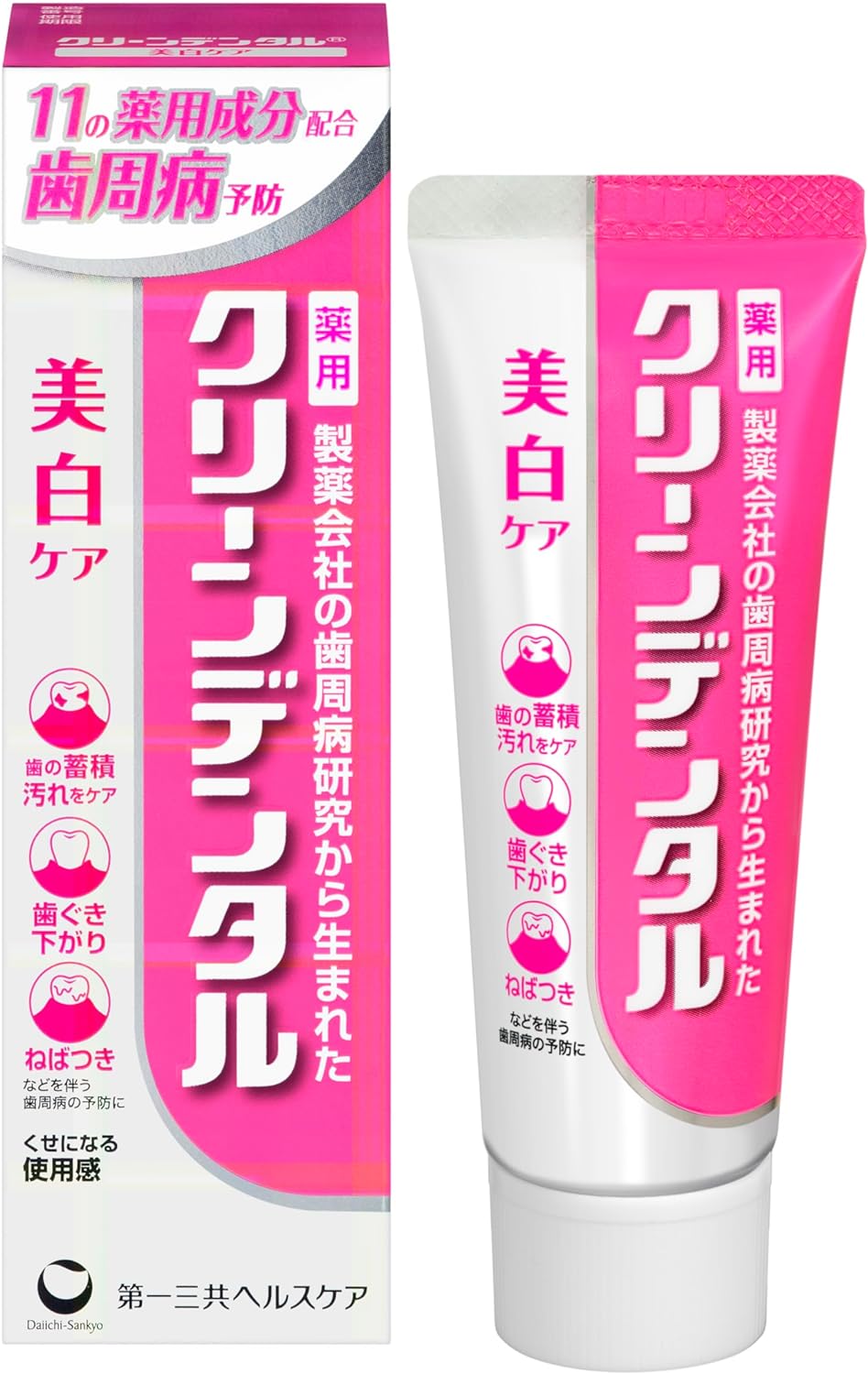 海外大人気★第一三共ヘルスケア クリーンデンタル 美白ケア 50g 歯磨き粉【医薬部外品】 | 卸売・ 問屋・仕入れの専門サイト【NETSEA】