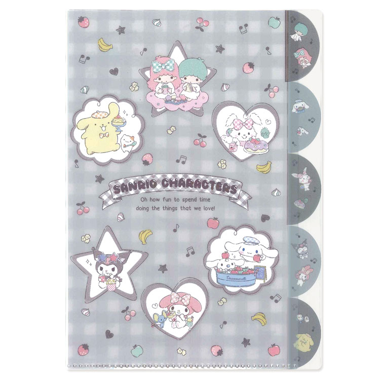 サンリオキャラクターズ A4インデックスファイル 072937 有限会社 アルファ 問屋・仕入れ・卸・卸売の専門【仕入れならNETSEA】