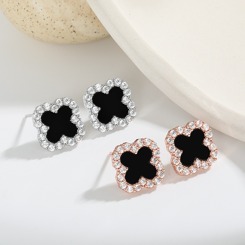 2色 ラッキークローバーイヤリング ップ ジュエリー ファッショングッズ レディースヘアアクセサリー MUGI 優品 | 卸売・ 問屋・仕入れの専門サイト【NETSEA】