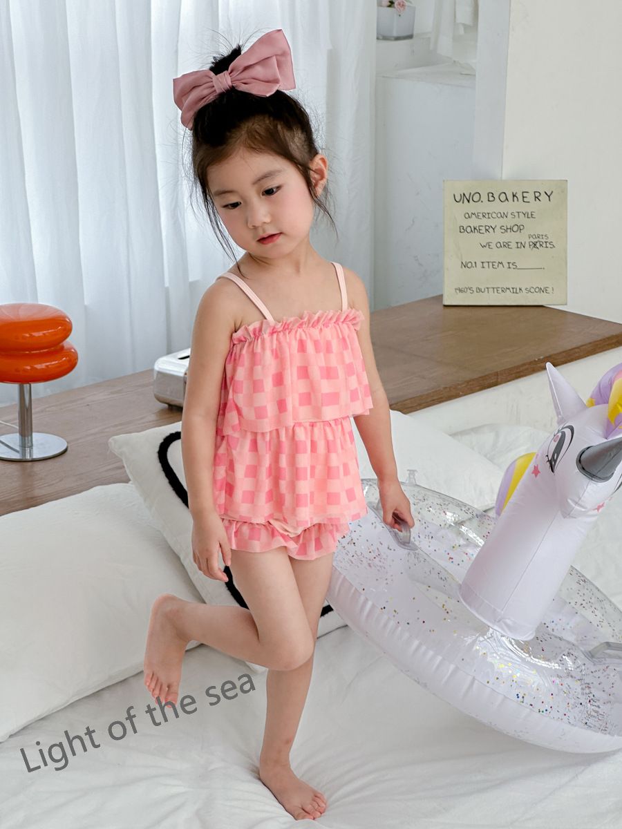 2024夏新作 ベビー服 韓国風 女の子 2点セット 水着 水泳服 砂浜 海水着 温泉用 子供用水着 90-140cm 個人事業主 Light of the sea 問屋・仕入れ・卸・卸売の ...