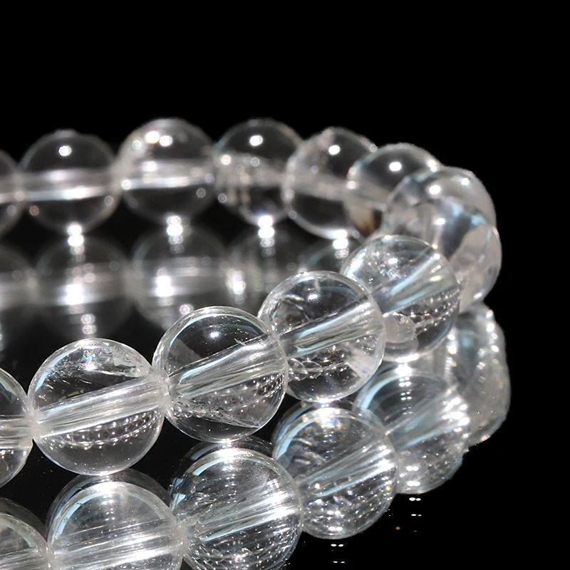 ブレス モンドクォーツ＜タンザニア産＞ AAランク 丸 約8mm 証明書付き パワーストーン 天然石 | 卸売・ 問屋・仕入れの専門サイト【NETSEA】