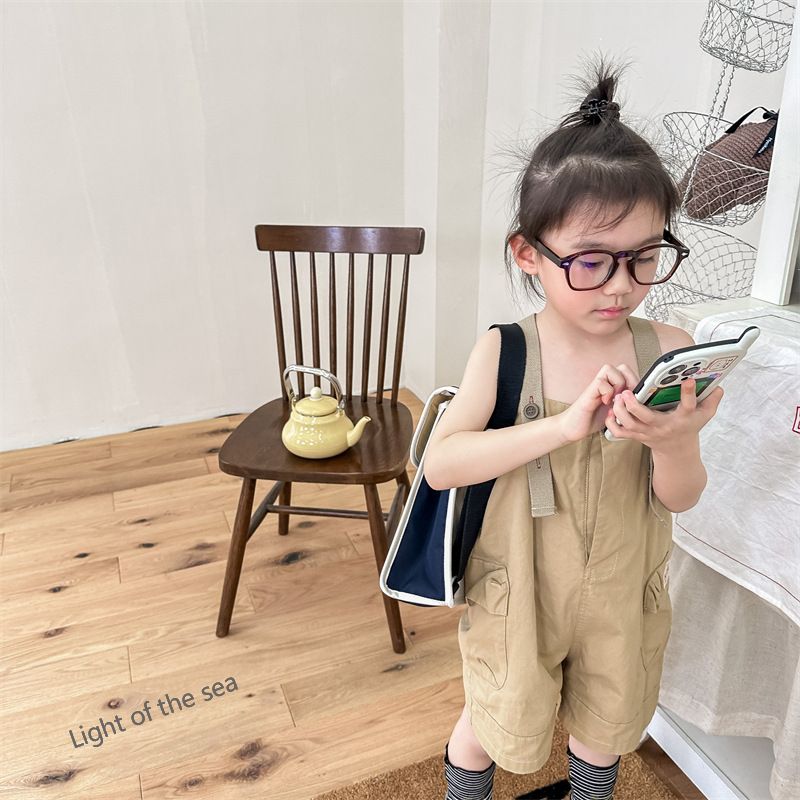 2024夏新作 ベビー服 韓国風子供服 男女兼用 サロペット 2色 80cm-130cm 個人事業主 Light of the sea | 卸売・ 問屋・仕入れの専門サイト【NETSEA】