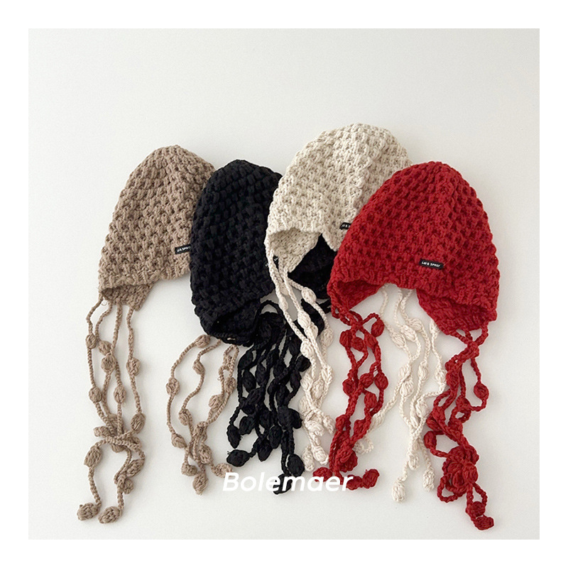 2024年秋冬新品★子供用帽子 ニット帽子★4色 Sun Flower 問屋・仕入れ・卸・卸売の専門【仕入れならNETSEA】