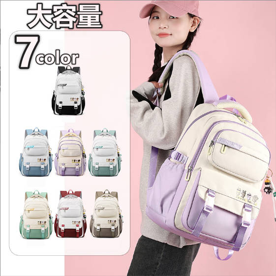 大容量カジュアルリュックサック シンプルで高見えな女性用バックパック 株式会社 EMSテクノロジー 問屋・仕入れ・卸・卸売の専門【仕入れならNETSEA】