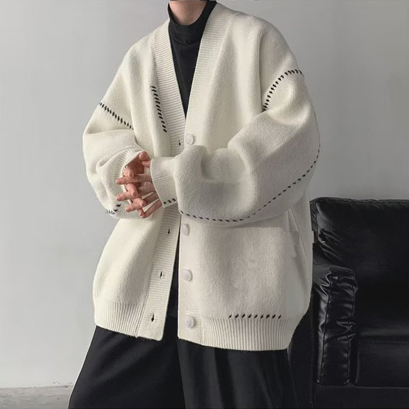 メンズ用トップス・コート・秋と冬・アウター・気質・ニット・セーター・M～XXL 2色 | 卸売・ 問屋・仕入れの専門サイト【NETSEA】