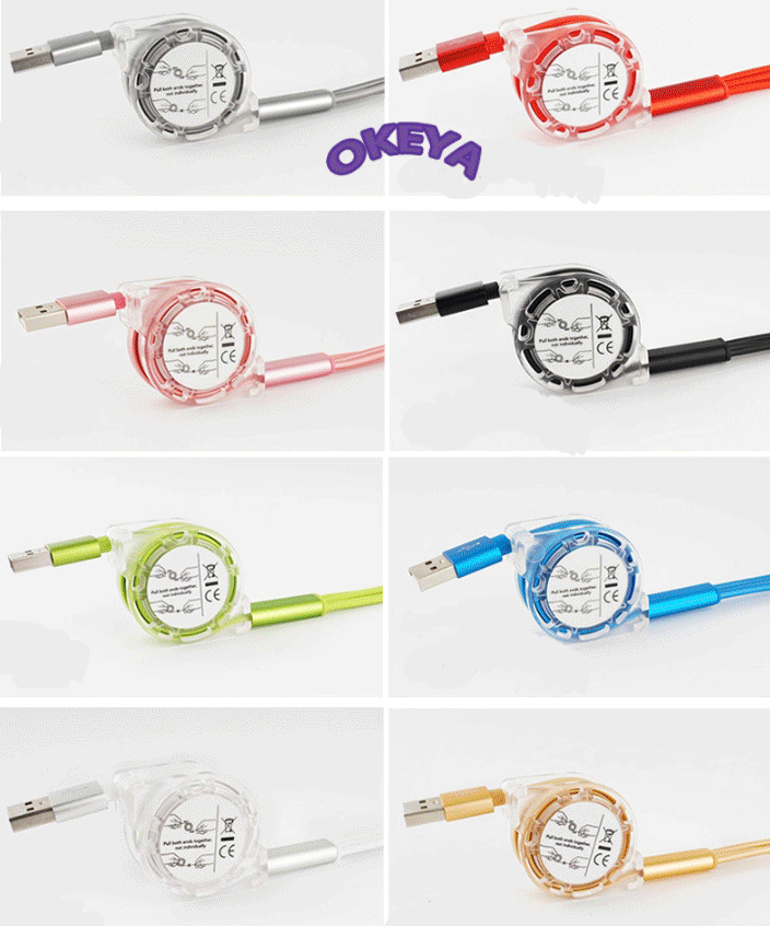 Type-Cケーブル 巻き取り 充電ケーブル iPhone Micro USBケーブル 3in1充電ケーブル 急速 2.1A 1M 個人事業主 OKEYA | 卸売・ 問屋・仕入れの専門サイト ...