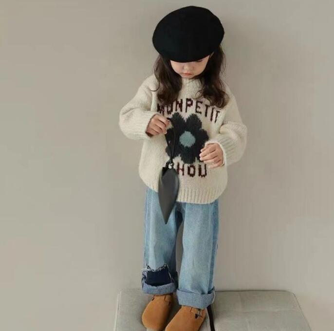 2022秋冬新しい 子供服★ 女の子 ニットトップ ★ ファッション プルオーバーセーター★80-140 鳴美国際商事株式会社 | 卸売 ...