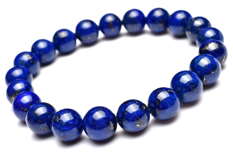 【1点物】天然無着色 ラピスラズリ 9.5mm ブレスレット _M3344 株式会社 SEKIKON | 卸売・ 問屋・仕入れの専門サイト【NETSEA】