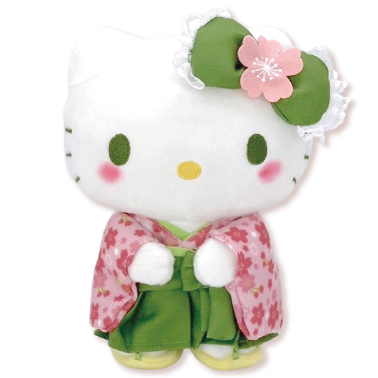 ハローキティ ぬいぐるみS 204202 桜着物抹茶 | 卸売・ 問屋・仕入れの専門サイト【NETSEA】