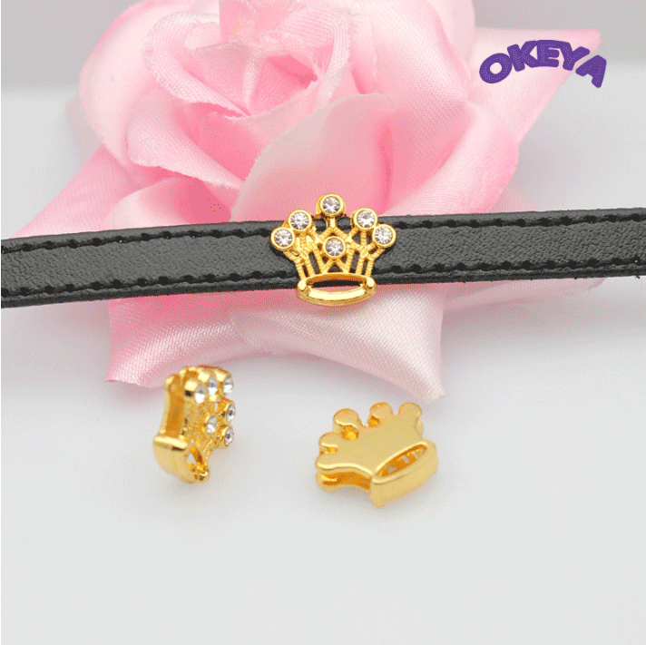 ァベットビーズ DIY 装飾 アクセサリー 腕輪用 手芸DIY 合金 ラインストーン キラキラ 穴8mm ゴールド | 卸売・ 問屋・仕入れの専門サイト【NETSEA】