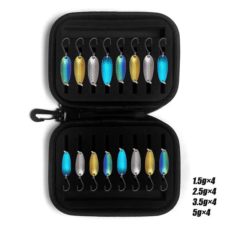 路亜セット外掛けバッグ16個6cm/3g回転スパンコールセット小包複合スパンコール餌馬口スパンコール | 卸売・ 問屋・仕入れの専門サイト【NETSEA】