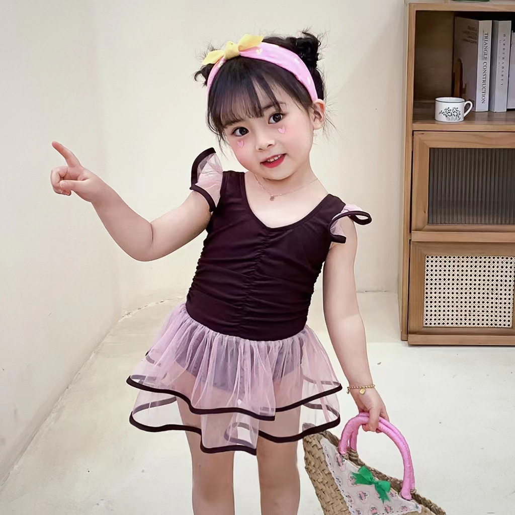 2025年新作★キッズ用アパレル 水着★水泳服★帽子付き★2色★M～4XL | 卸売・ 問屋・仕入れの専門サイト【NETSEA】