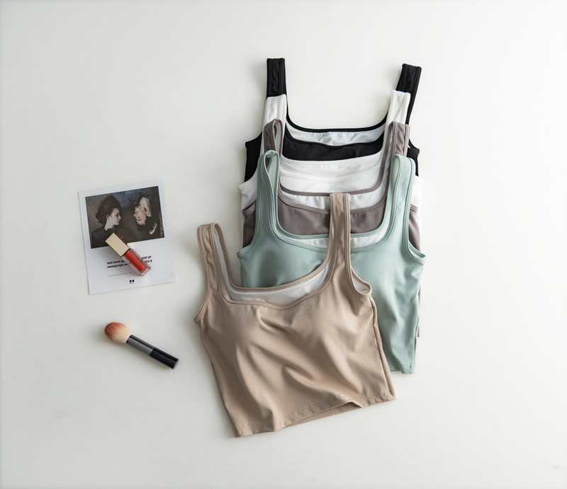 2025新品 レディース トップス Tシャツ キャミソール インナー カップ付き S-XL 4色 | 卸売・ 問屋・仕入れの専門サイト【NETSEA】