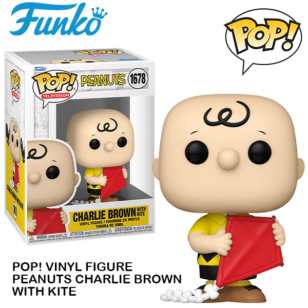 POP! TELEVISION VINYL FIGURE PEANUTS CHARLIE BROWN with KITE【FUNKO】 | 卸売・ 問屋・仕入れの専門サイト【NETSEA】