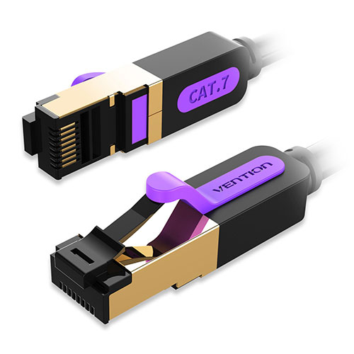 VENTION Cat.7 SSTP LANケーブル 1.5m ブラック IC-9624 | 卸売・ 問屋・仕入れの専門サイト【NETSEA】