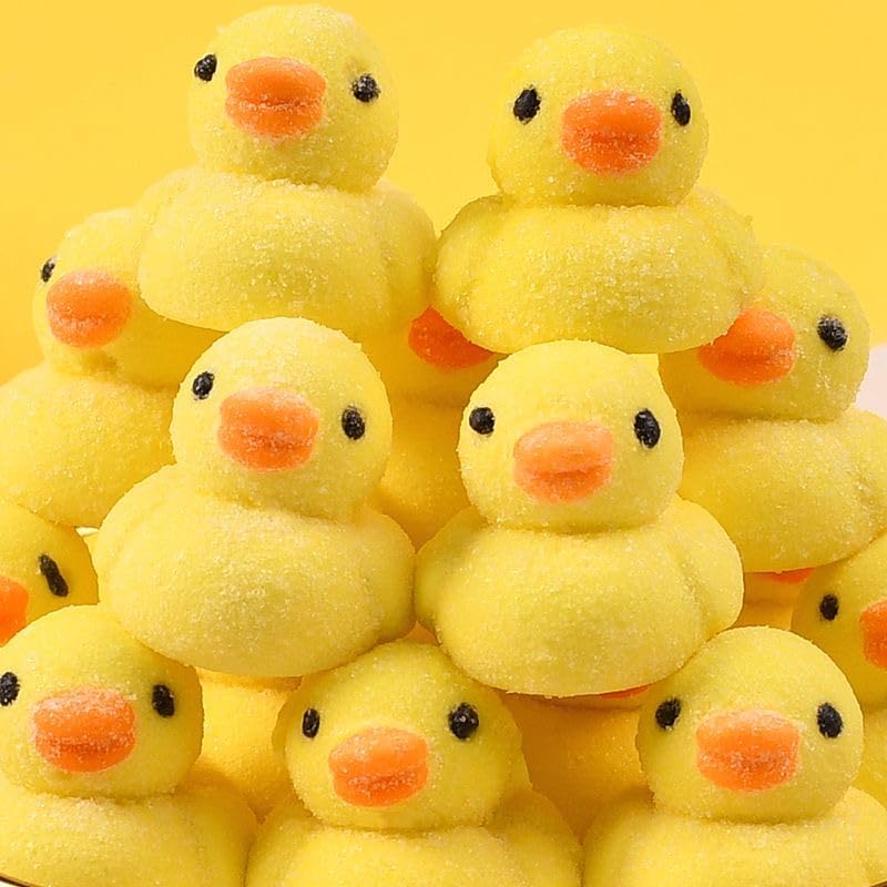 ふわふわ3Dアヒルマシュマロ かわいいお菓子 個包装 子供向け 誕生日プレゼント (20個セット) | 卸売・ 問屋・仕入れの専門サイト【NETSEA】