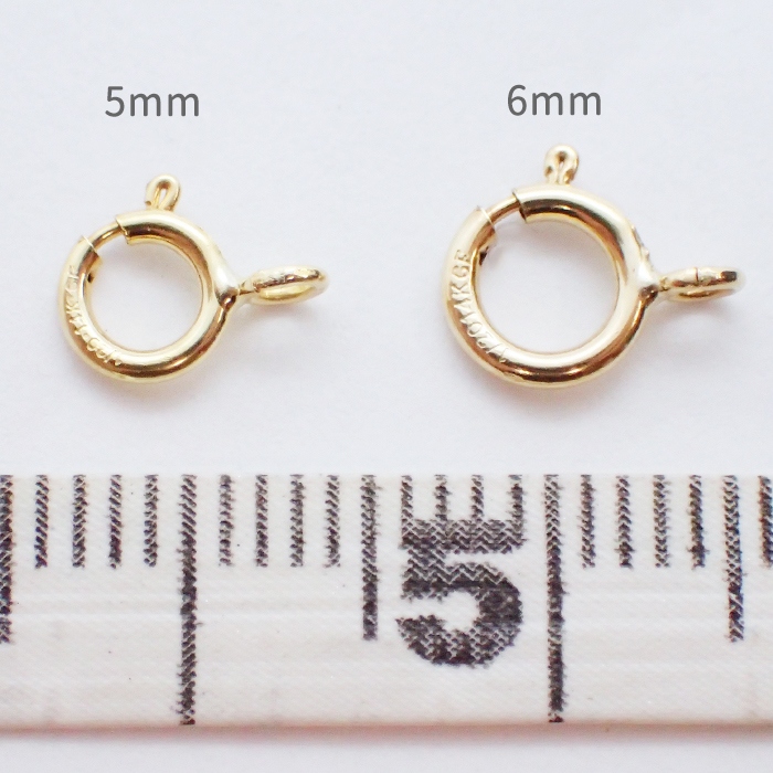 14KGF ゴールドフィルド引き輪 5mm 6mm 1個売り 14KGF ゴールド パーツ 留め具 ヒキワ 割引対象外 | 卸売・ 問屋・仕入れの専門サイト【NETSEA】