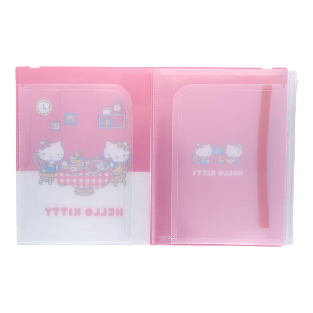【ポケットファイル】ハローキティ ゴムバンド付クリアファイル5P+F A4 | 卸売・ 問屋・仕入れの専門サイト【NETSEA】