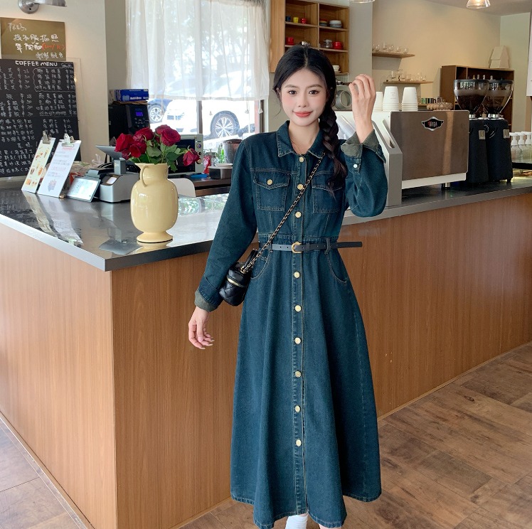 【大きいサイズL-4XL】【秋冬新作】ファッションワンピース(ベルト付き) | 卸売・ 問屋・仕入れの専門サイト【NETSEA】