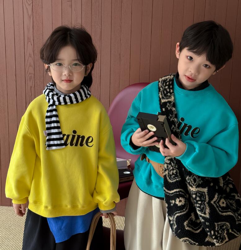 2025年 キッズ服 韓国風 NL スウェット 上着★100-160CM 2色 | 卸売・ 問屋・仕入れの専門サイト【NETSEA】