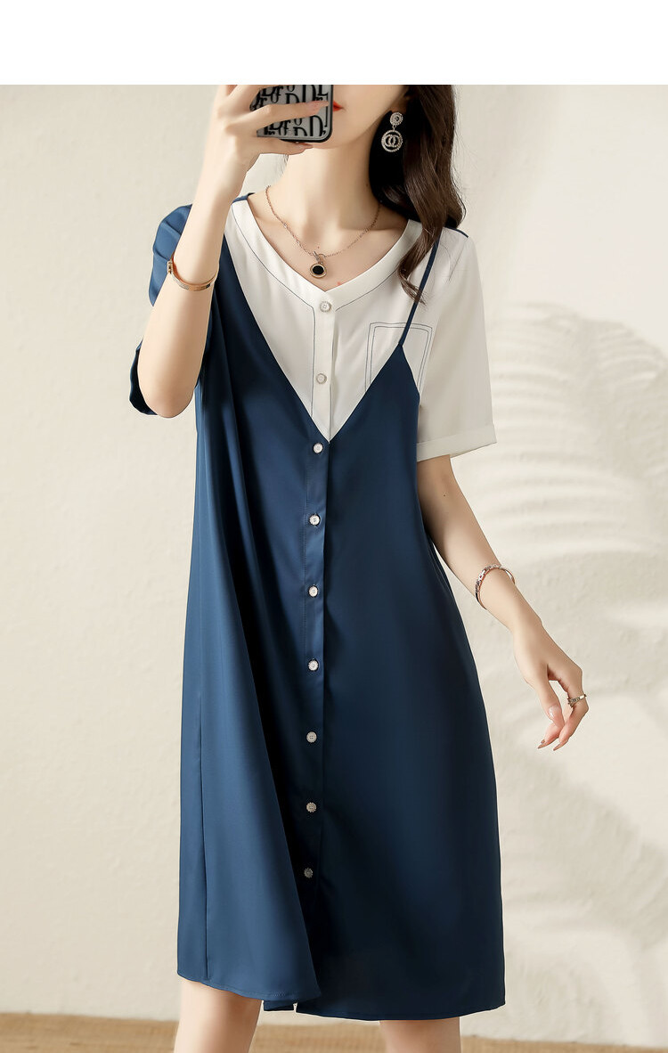 ワンピース ロングワンピース レディース マキシワンピ 半袖 ワンピ★ファッションドレス ★M-3XL | 卸売・ 問屋・仕入れの専門サイト【NETSEA】