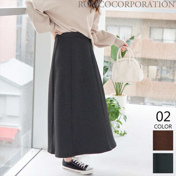 【2022新作商品♪】キルティングフレアスカート 有限会社 ロムココーポレーション 問屋・仕入れ・卸・卸売の専門【仕入れならNETSEA】