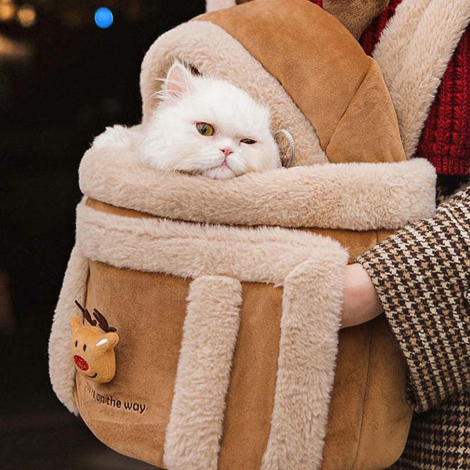 【春夏新作大人気】28*21*36cm ペットバッグ エルク 大容量 ふわふわ バックパック 外出バッグ SNIFF JAPAN ペット雑貨＆ハンドメイド | 卸売・ 問屋・仕入れの専門サイト ...