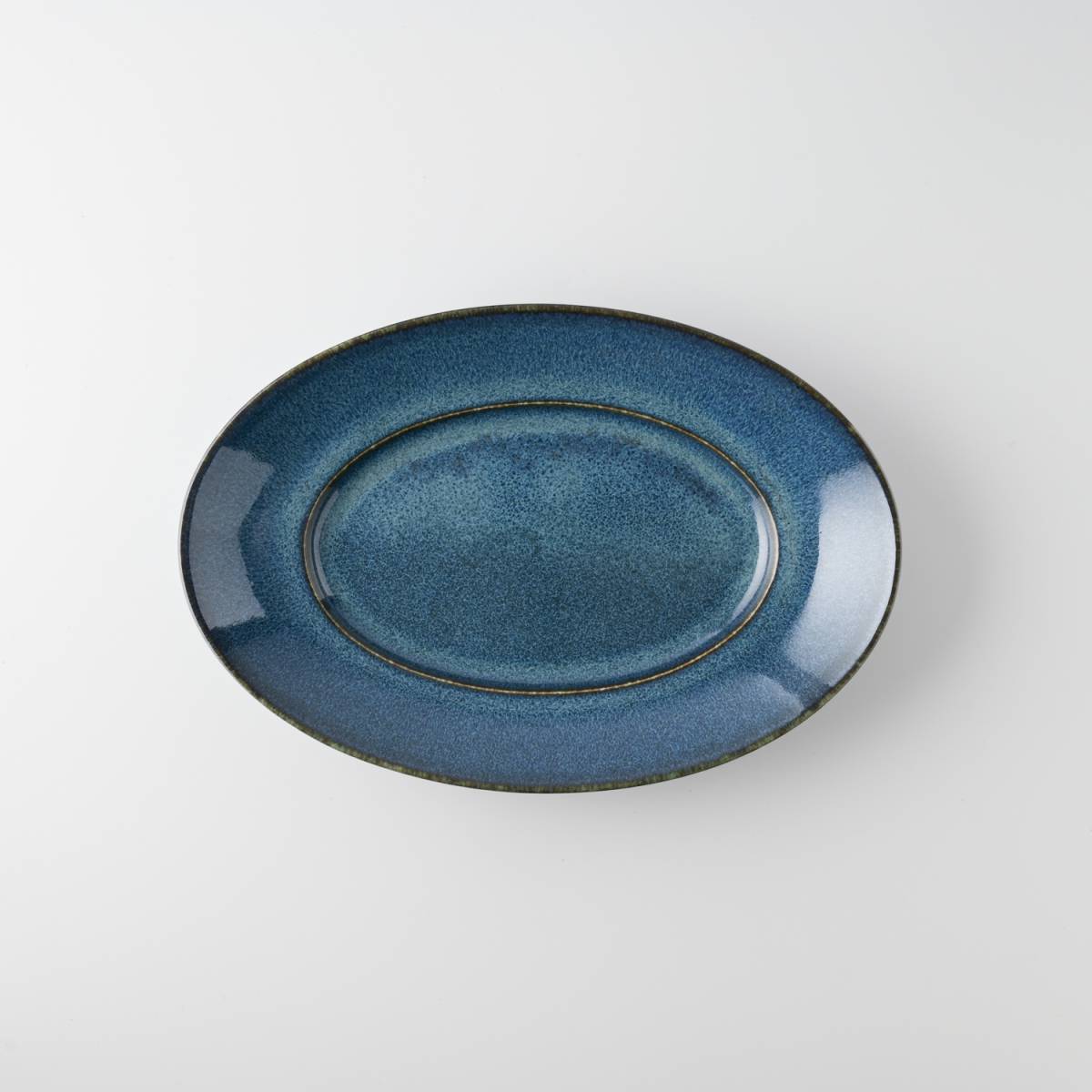 深山(miyama.) cadre-カードル- プラター23cm 海鼠釉[美濃焼] | 卸売・ 問屋・仕入れの専門サイト【NETSEA】