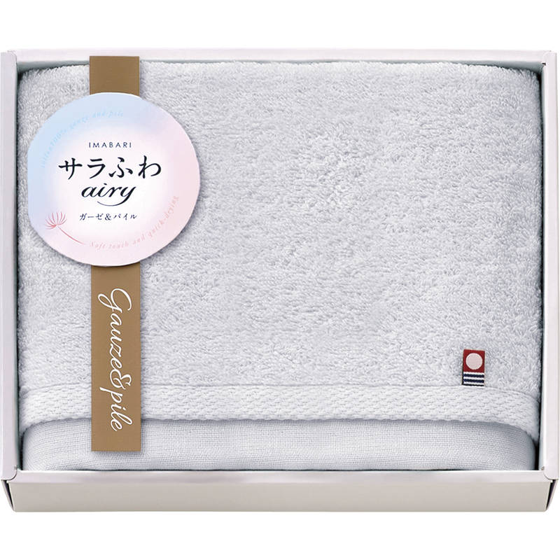 （同梱不可）今治 サラふわエアリータオル スリムバスタオル1P ISK85250-GY グレー 株式会社 白菊 問屋・仕入れ・卸・卸売の専門【仕入れならNETSEA】