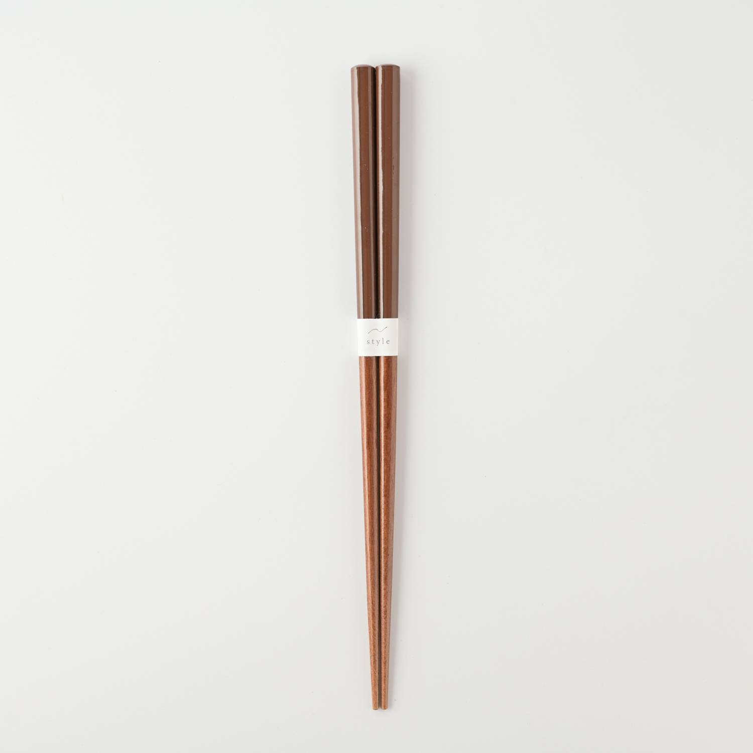 【食洗機OK】fam. カラフルお箸(22.5cm) 茶 | 卸売・ 問屋・仕入れの専門サイト【NETSEA】