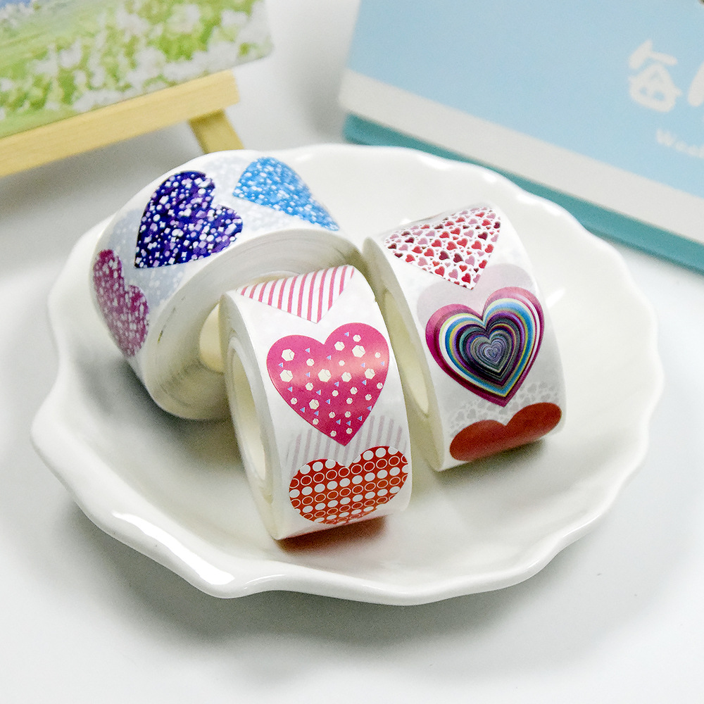 ご褒美シール ありがとうシール ロールシール 手帳シール 1点500枚 ステッカー 粘着シール | 卸売・ 問屋・仕入れの専門サイト【NETSEA】