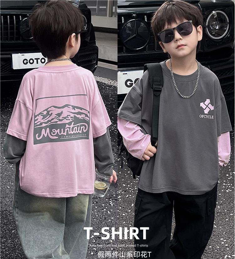2024秋新作 韓国風子供服 キッズ服 春秋 長袖 トップス Tシャツ 2色 LENA | 卸売・ 問屋・仕入れの専門サイト【NETSEA】