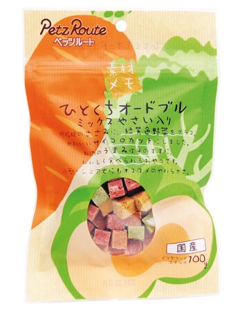 [ペッツルート] ひとくちオードブル ミックスやさい 100g ジャペル 株式会社 | 卸売・ 問屋・仕入れの専門サイト【NETSEA】