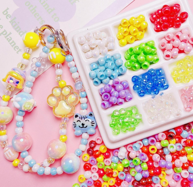 6mm ビーズ デコパーツ 手芸diy DIY用デコレーション 携帯電話のストラップ パーツ アクリル | 卸売・ 問屋・仕入れの専門サイト【NETSEA】