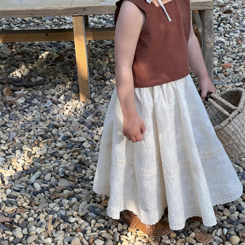 2023年夏新作★子供服★女の子 スカート 韓国風 ins フリル ファッション★80-140cm Lateru_Baby 問屋・仕入れ・卸・卸売の専門【仕入れならNETSEA】