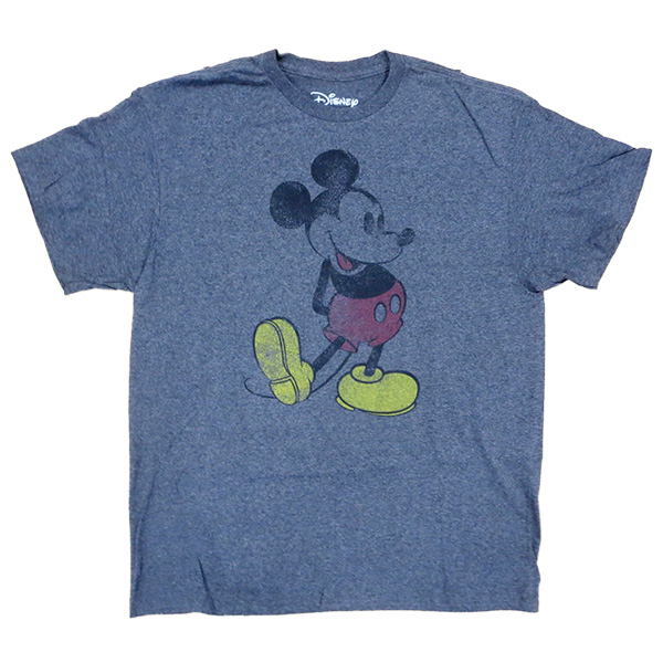 T シャツ DISNEY MICKEY MOUSE DISTRESSDE CLASSIC 【ミッキーマウス】 有限会社 ステップス 問屋 ...